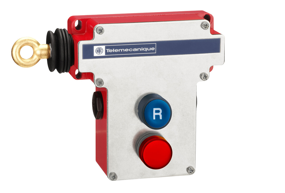 XY2CE2A196 - Latching emergency stop rope pull switch, Telemecanique ...
